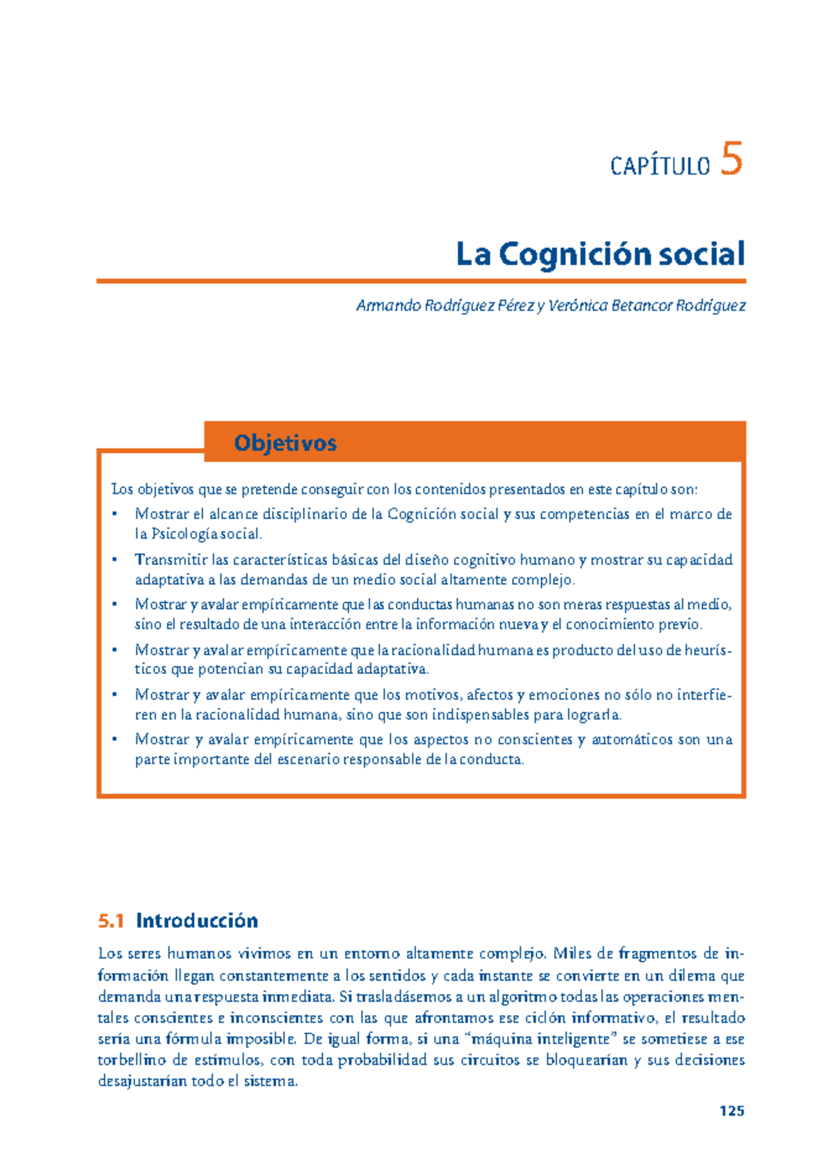 3 Cognición social - Transmitir las características básicas del diseño ...