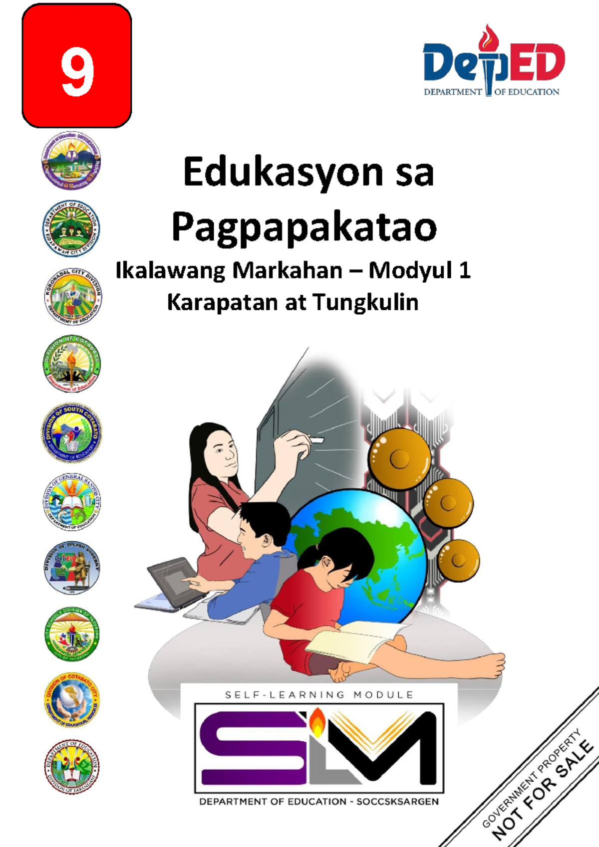 ESP9 Q2 Module 1 - Edukasyon sa Pagpapakatao Ikalawang Markahan – Modyul 1 Karapatan at ...