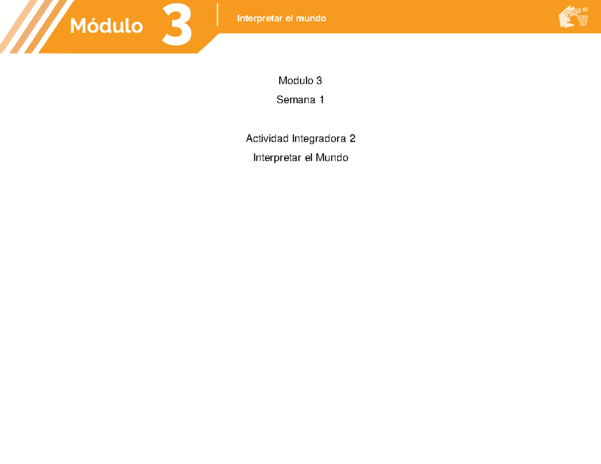 M03S1AI2 - el lenguaje en relación con el mundo - Interpretar el Mundo ...