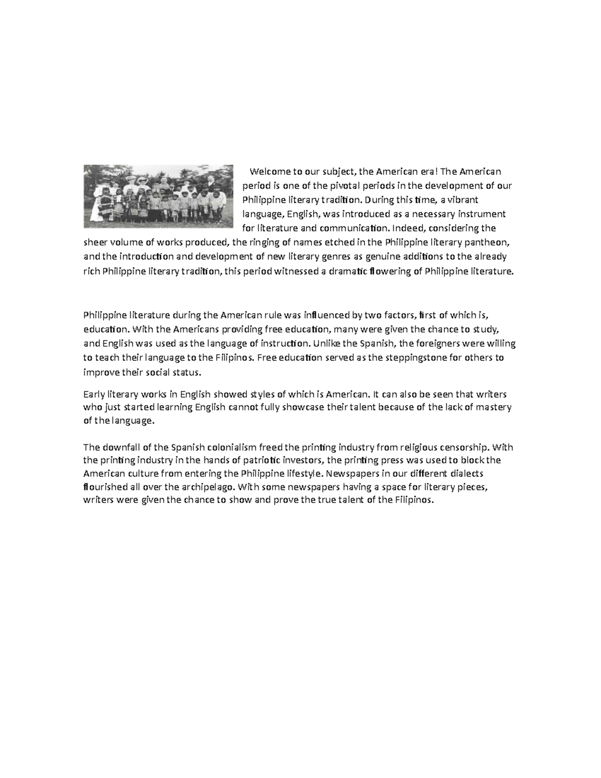 Pre Edit - This is our lecture in midterm - Welcome to our subject, the ...