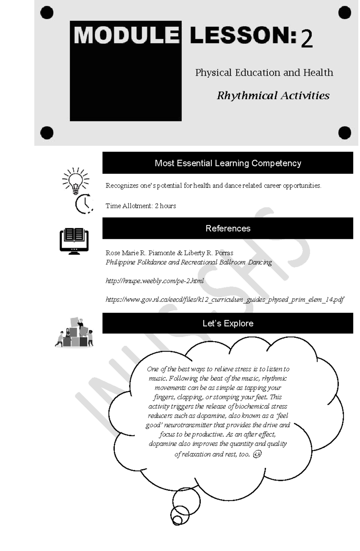 P - Michael tuazon and company - Physical Education and Health ...