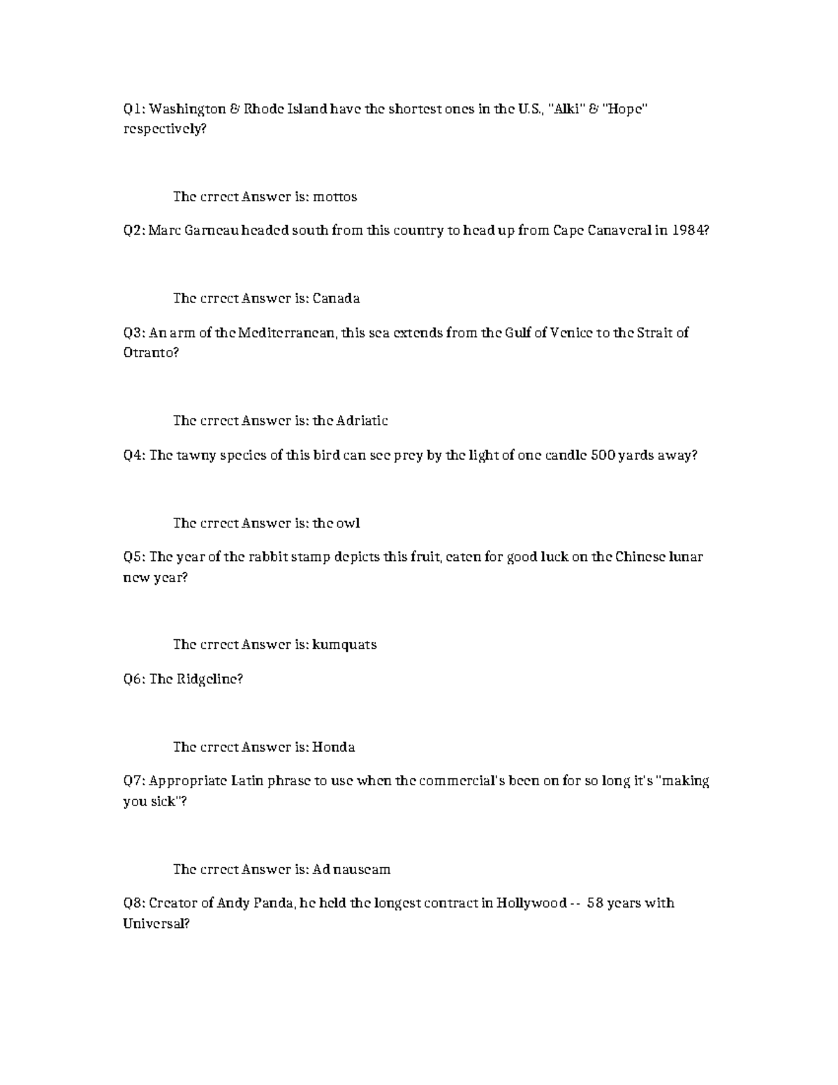 1 Cheat Sheet for VPCH - kjlljljkl - Q1: Washington & Rhode Island have ...