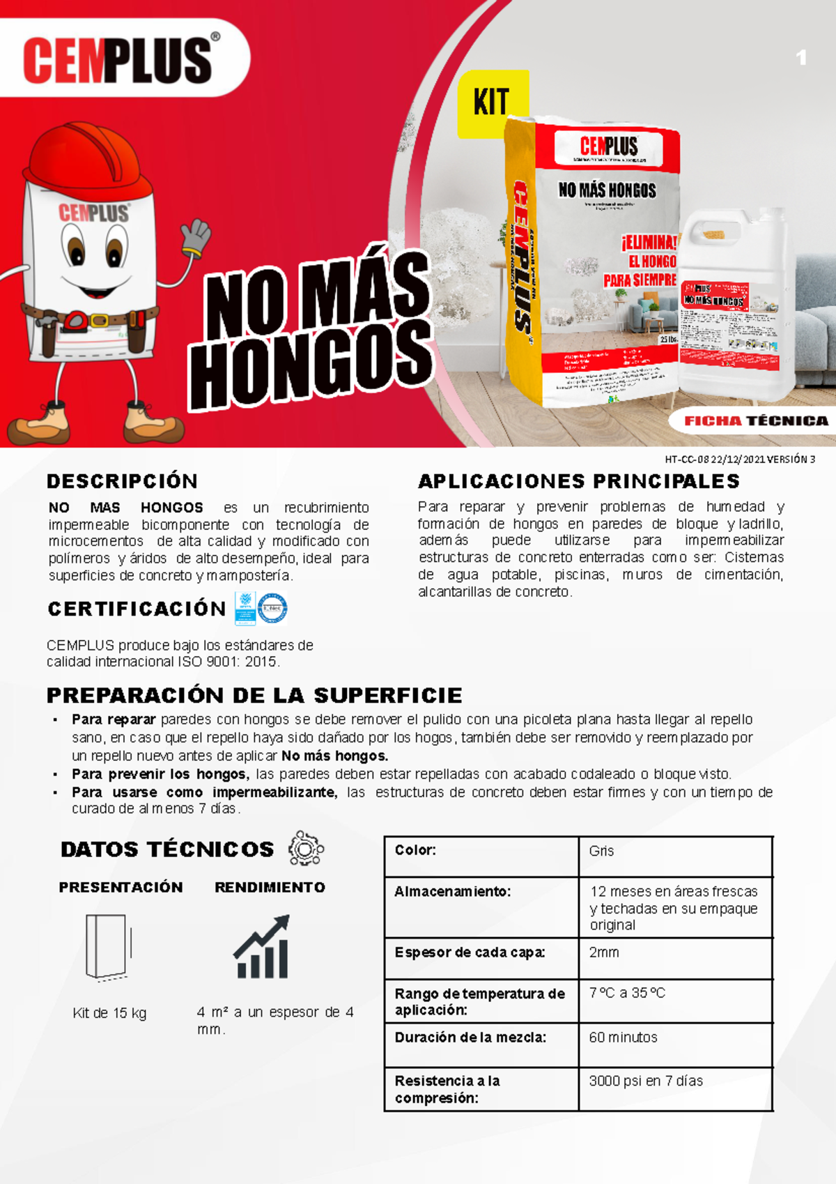 HT CC 08 NO MAS Hongos - Jajajajaja - NO MAS HONGOS es un recubrimiento ...