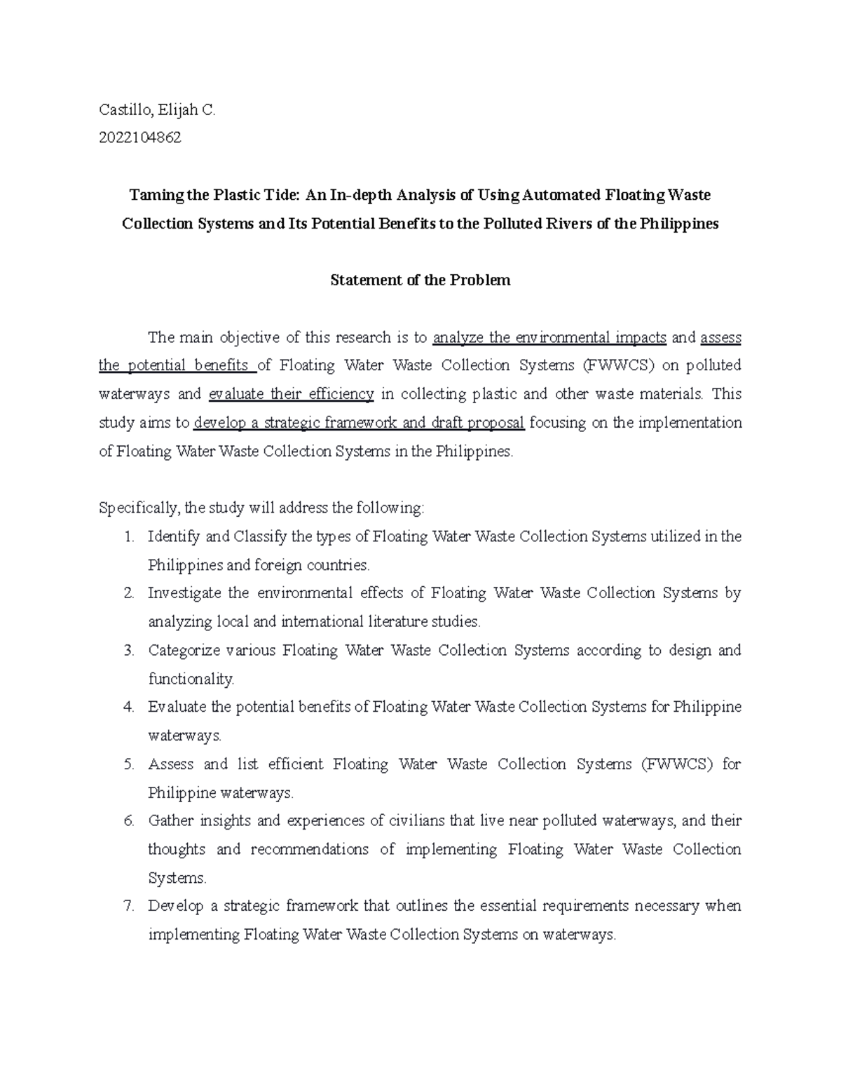 Chapter 1, 2, 3 - Methods of Research - Castillo, Elijah C. 2022104862 ...