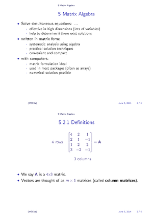 Matrices Cheat Sheet - TE-skgyysssltt-eer#fkiinnne-&☒•#:•☒¥ Echelon ...