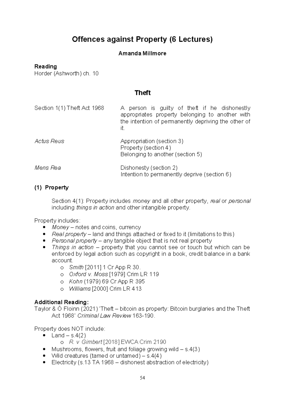 Theft and Property Offences 2023-24 - Offences against Property (6 ...