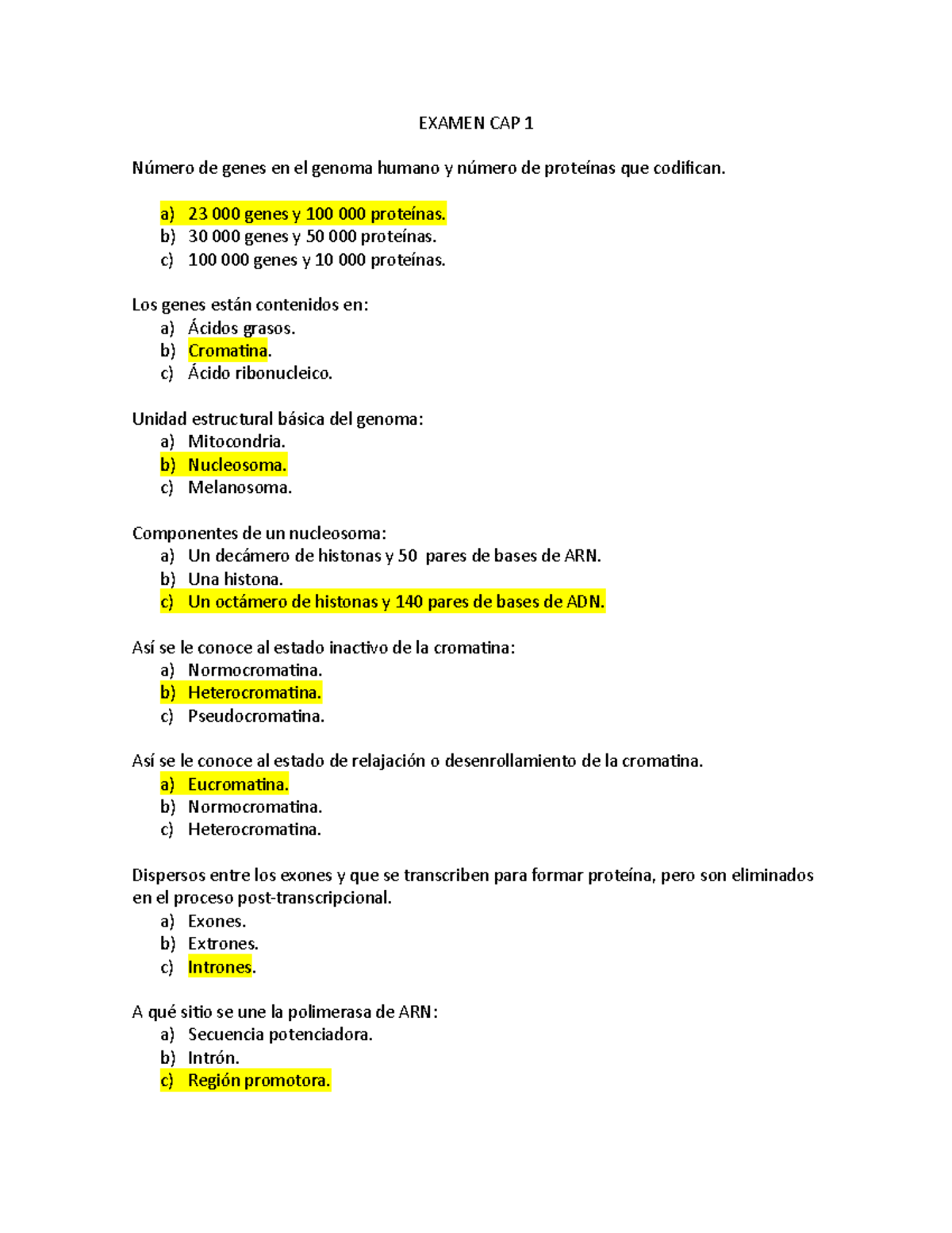 Examen CAP 1 Resuelto - Apuntes 1er capitulo - EXAMEN CAP 1 Número de ...