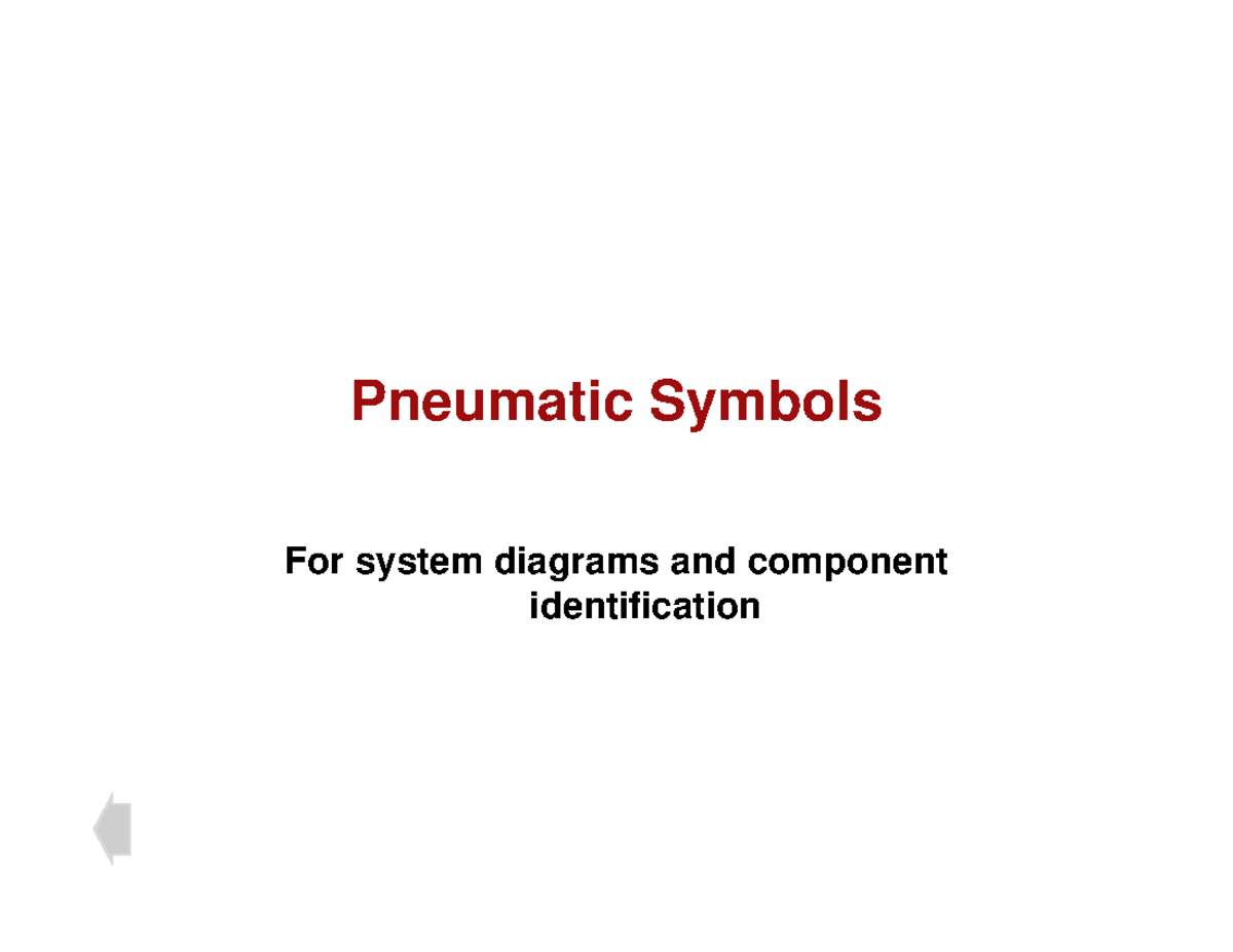 Simbologia Neumatica ISO 1219 1 - Pneumatic SymbolsPneumatic Symbols ...