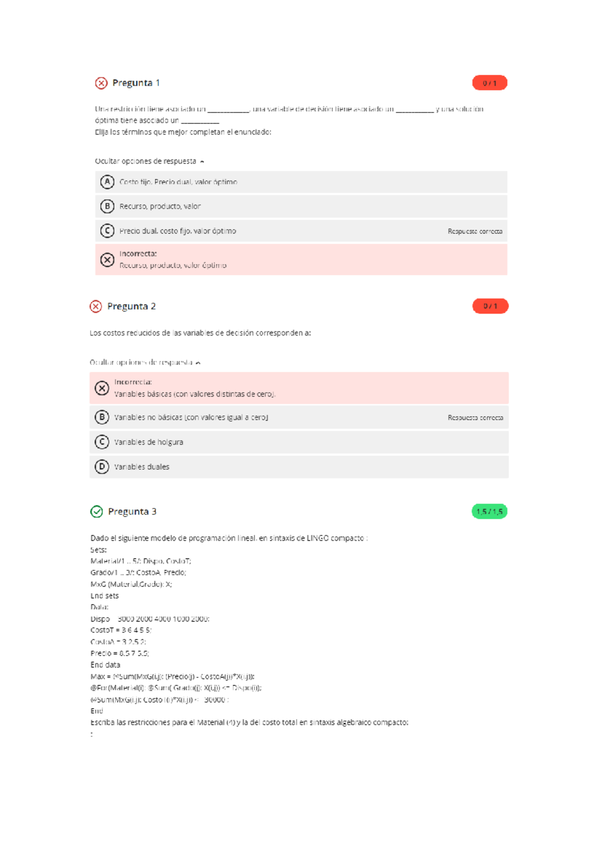 Quiz 3 [PC3] - 2024 2 - PREGUNTAS DEL QUIZ - Pregunta 1 Una restricción tiene asociado un una ...