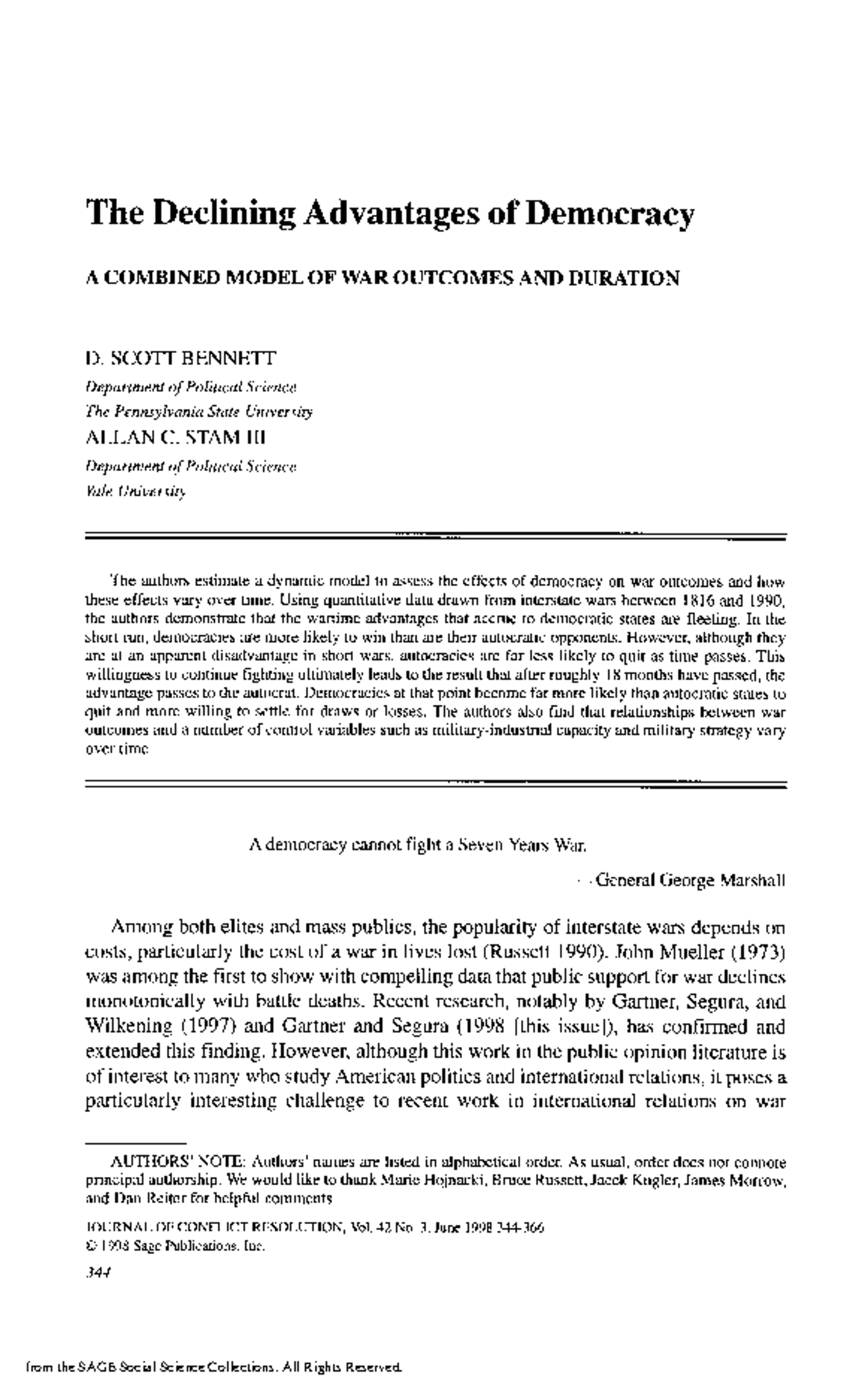 0022002 798042003 007 - SLP 305 - from the SAGE Social Science Collections. All Rights Reserved ...