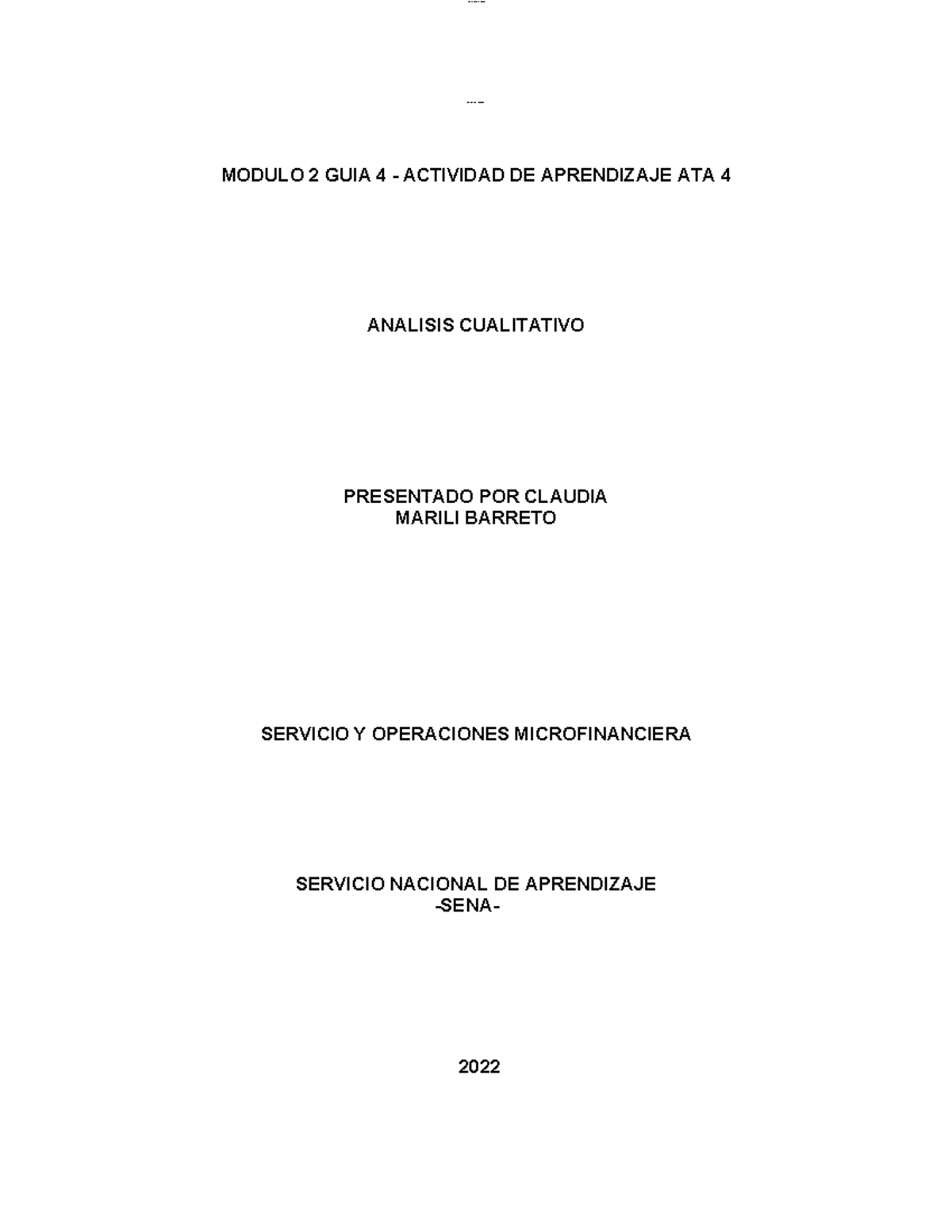 Actividad ATA 4 - matematica financiera - lOMoAR cPSD| 13534080 lOMoAR cPSD| 13534080 MODULO 2 ...