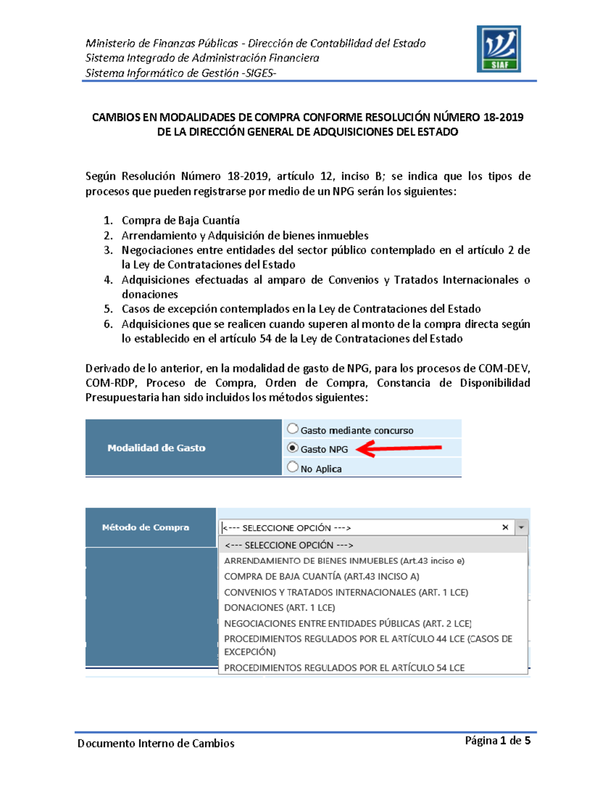 Nuevas modalidades para uso de NPG -Marzo 2020 - Sistema Integrado de ...