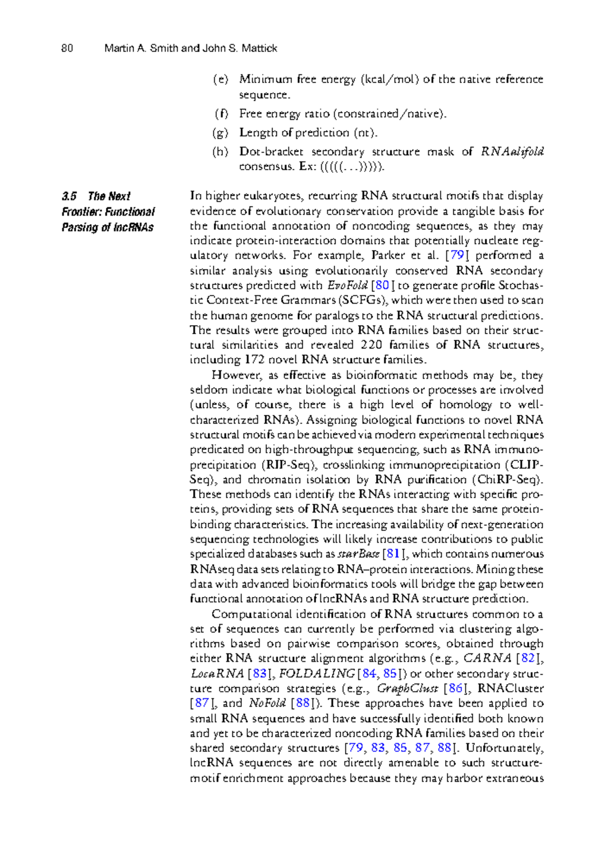 Fundamentals of Bioinformatics-30 - (e) Minimum free energy (kcal/mol ...
