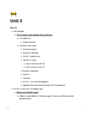 Chapter 1 Pre-history The Ancient Near East and Egypt - Chapter 1: Pre ...