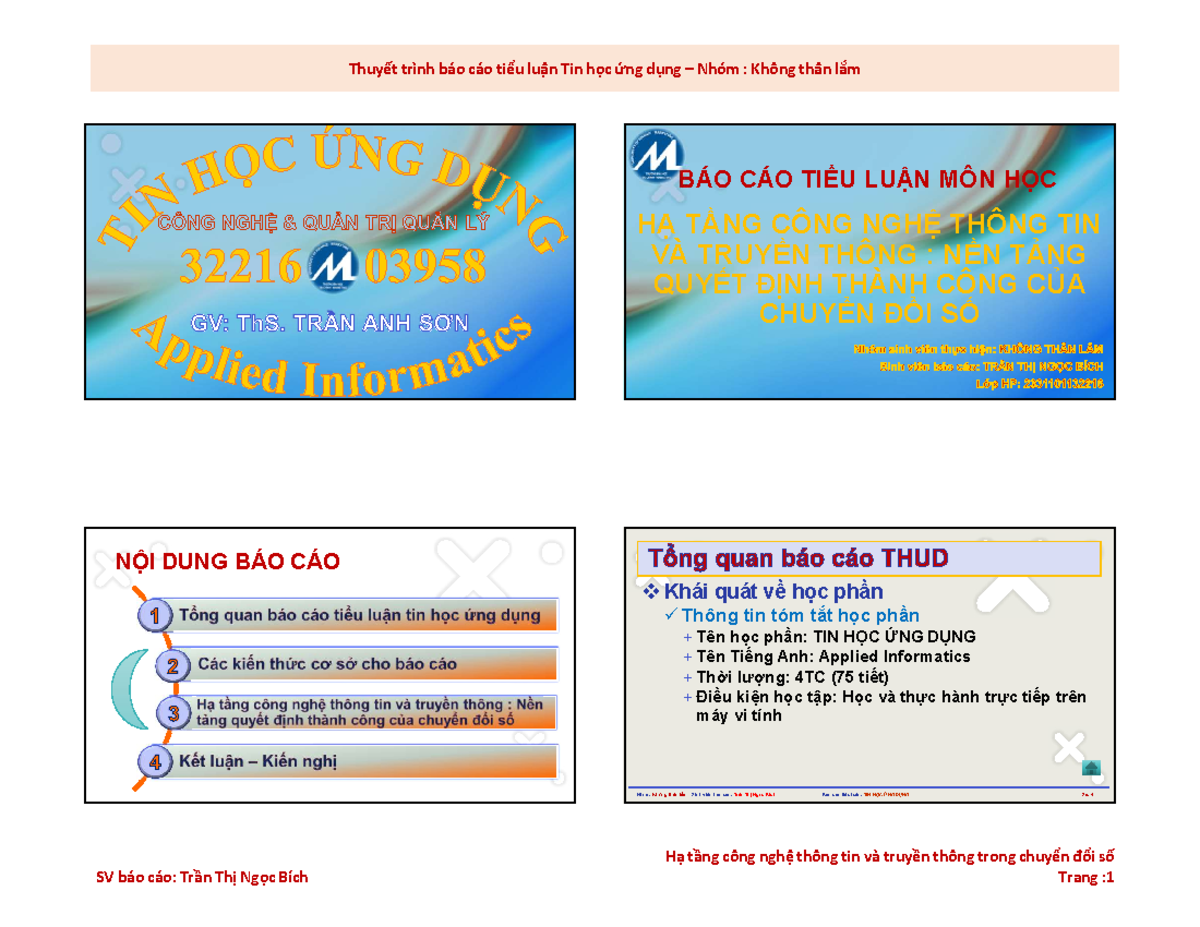32216 Handout ppt04 - rrrr - Hạ tầng công nghệ thông tin và truyền thông trong chuyển đổi số HẠ ...