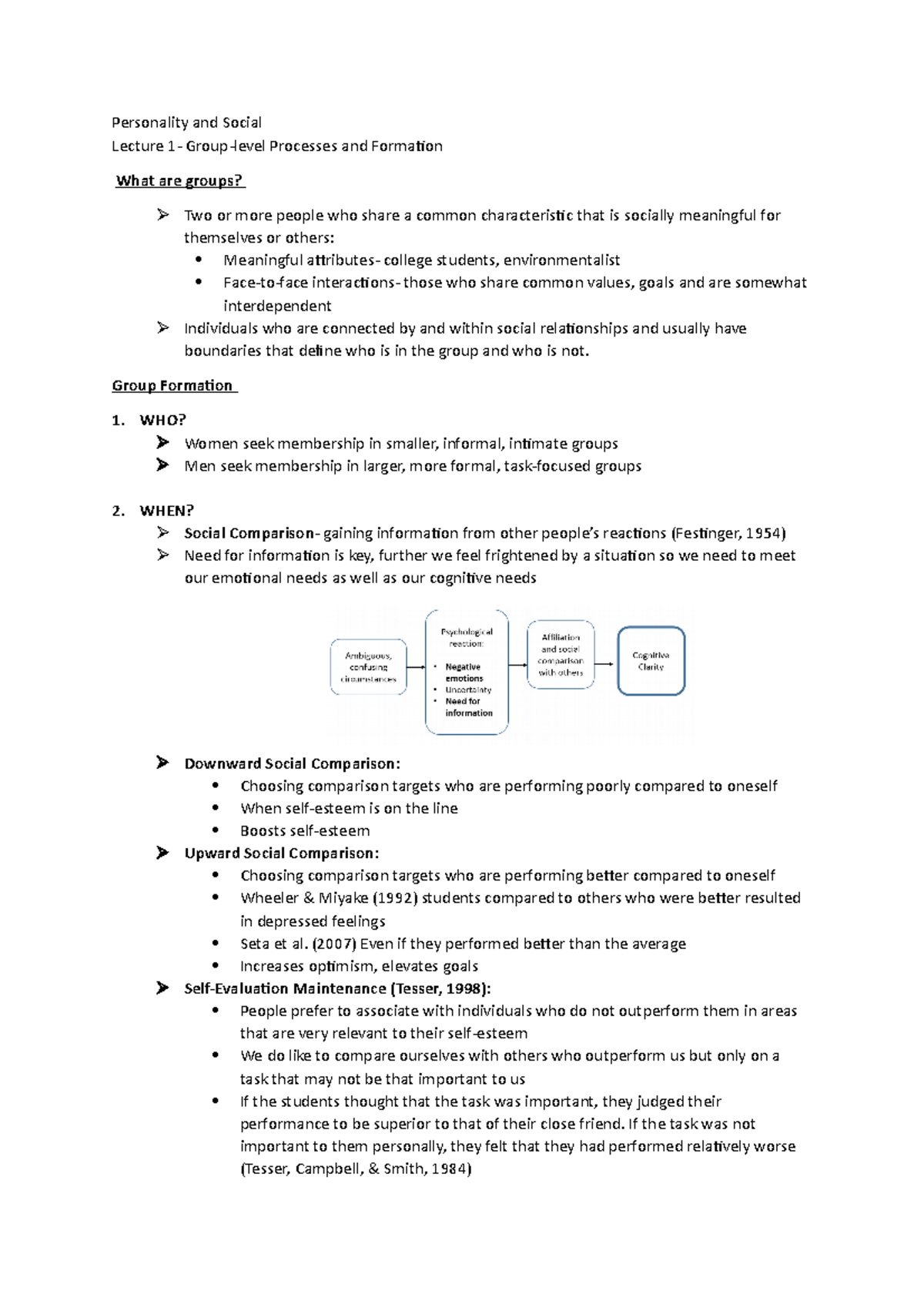 Personality and Social Part 2 Spring Lecture 1 - Personality and Social ...