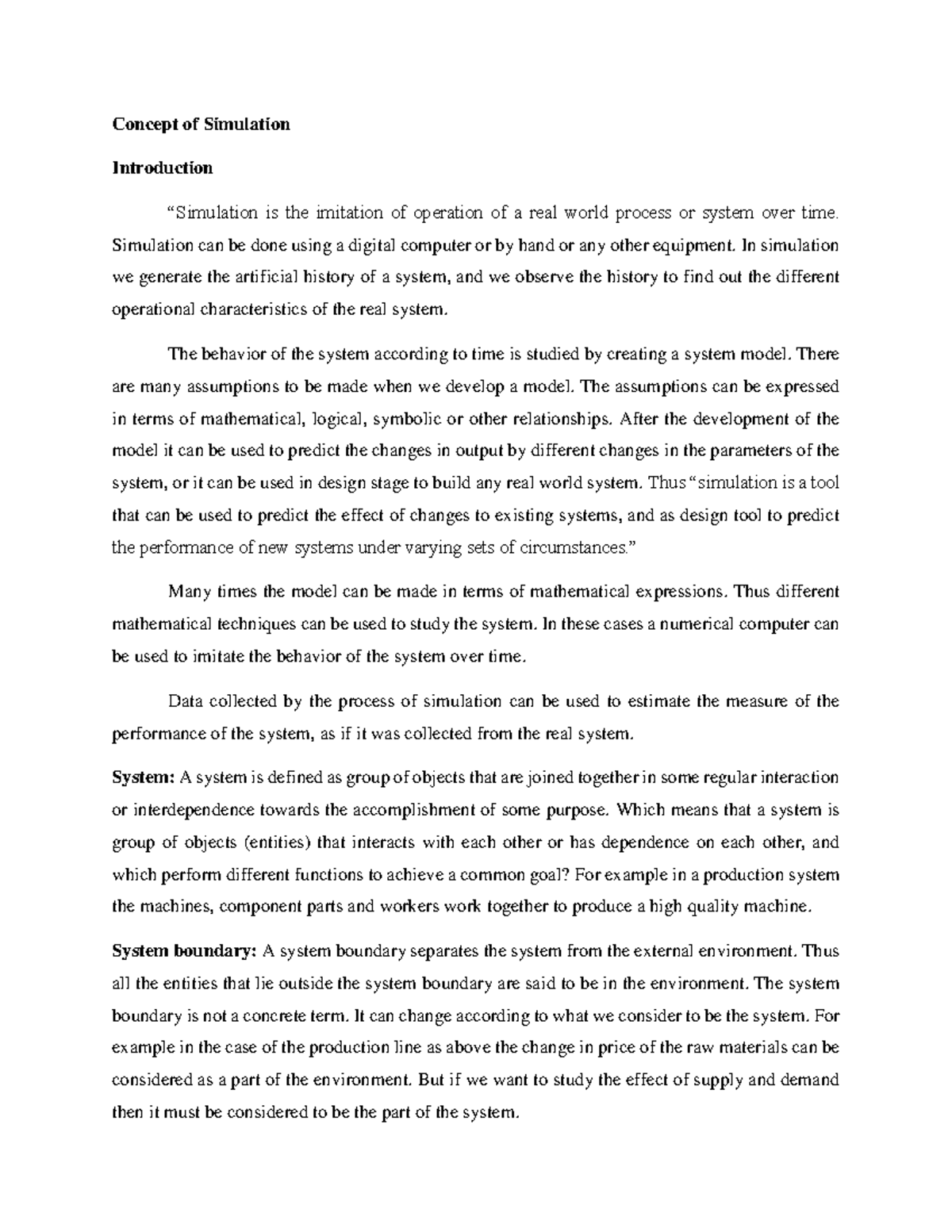 Snm notes - based on syllabus of Pokhara University - Concept of ...