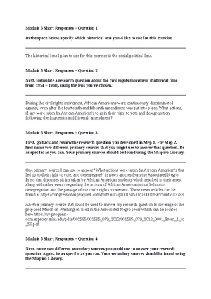 Mod 4 Short responses - Module 4 Short Responses – Question 1 Your best ...
