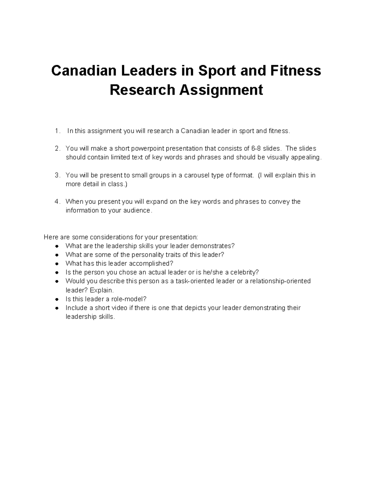 Researchassignment - This assignment can be used in Learning Strategies ...