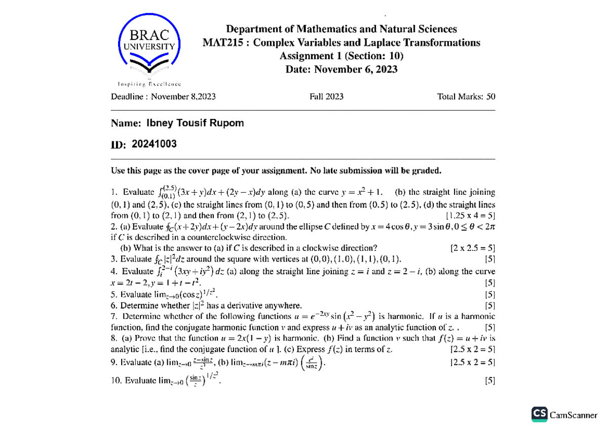 20241003 10 - Assignment of digital logic design - Software Engineering ...