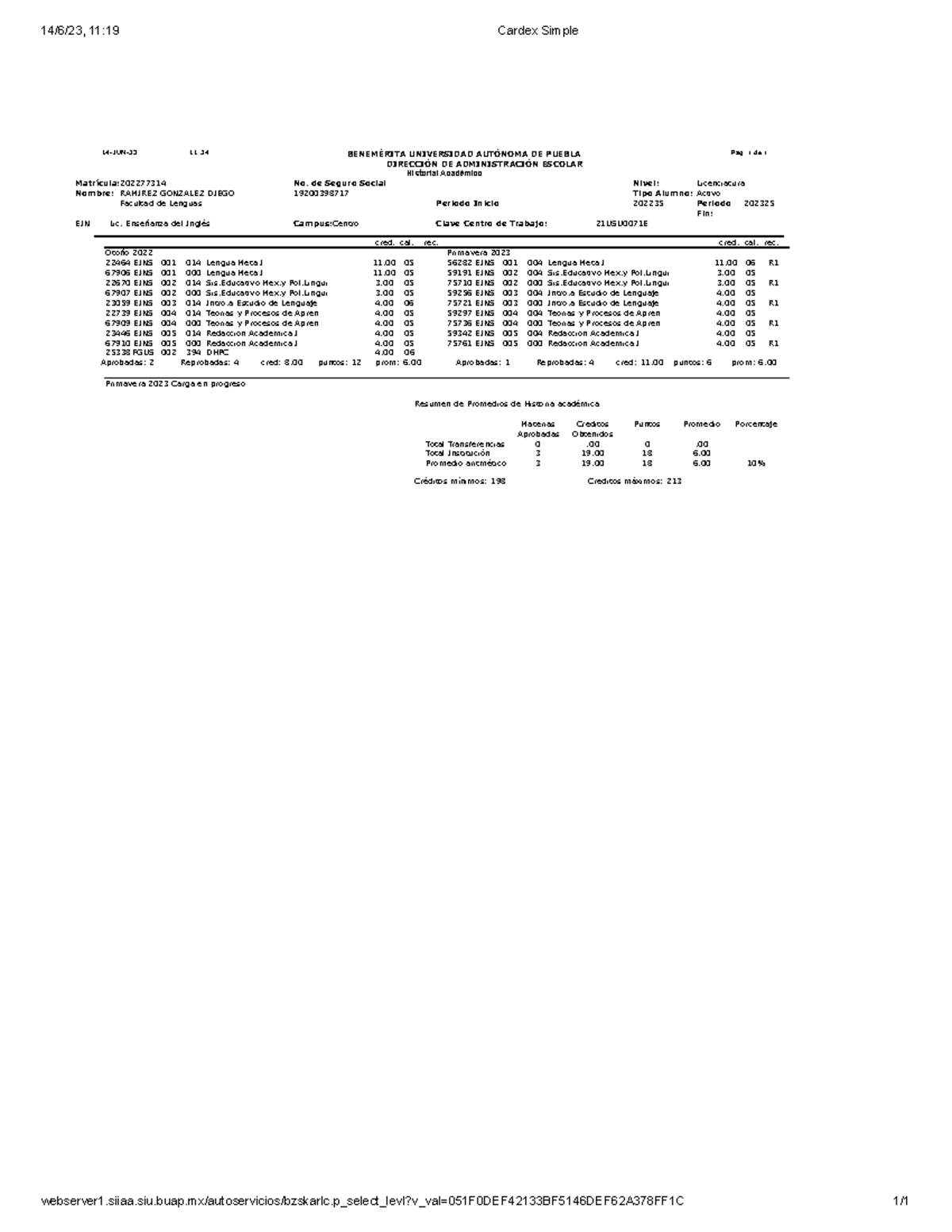 Cardex Simple - mfkgvmzlkfm - 14/6/23, 11:19 Cardex Simple - Studocu