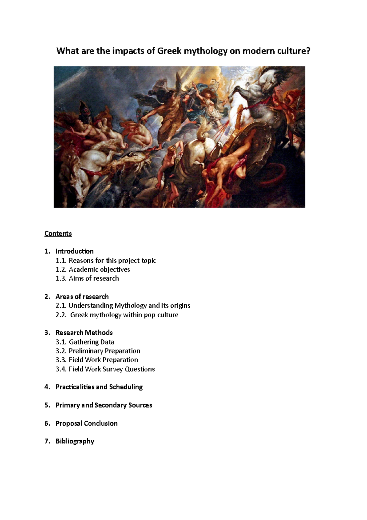 What are the impacts of Greek mythology on modern culture ...