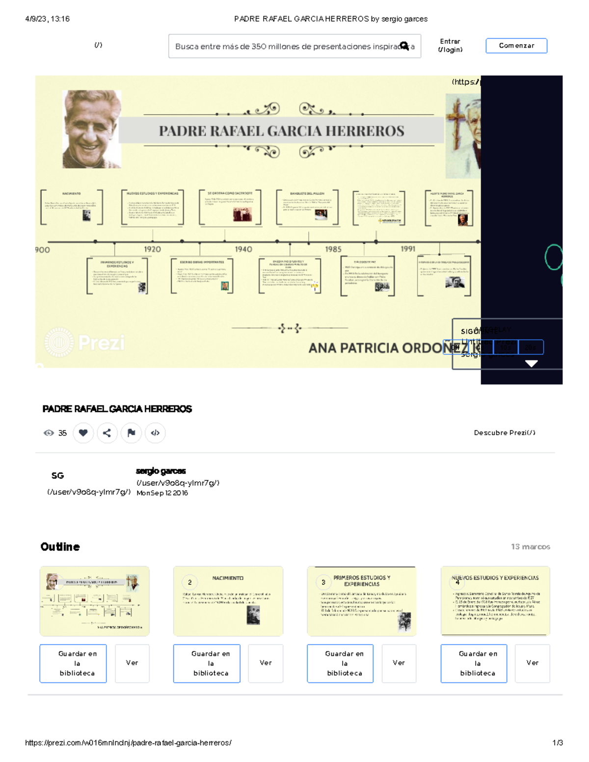 Padre Rafael Garcia Herreros by sergio garces - 4/9/23, 13:16 PADRE ...