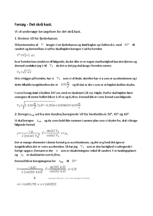 Rapport 4 - Resistivitet og resistansens temperaturafhængighed - Nadir ...