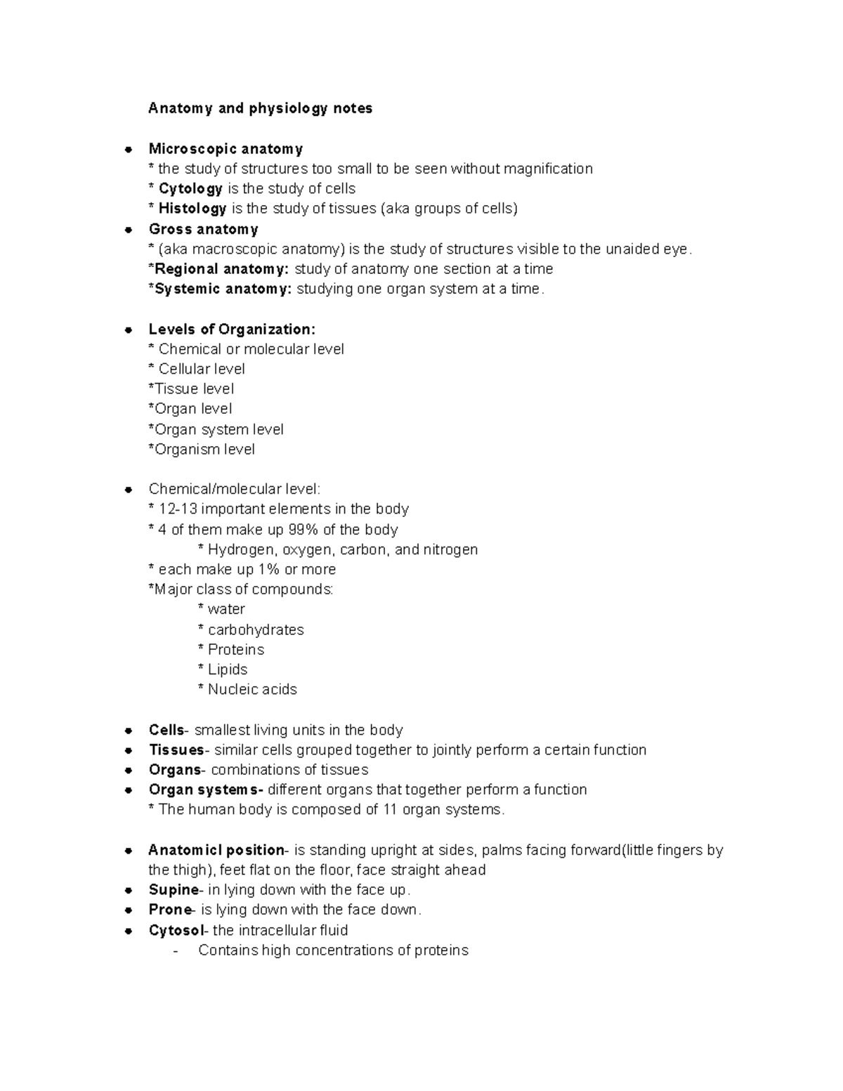 anatomy-and-physiology-notes-regional-anatomy-study-of-anatomy-one