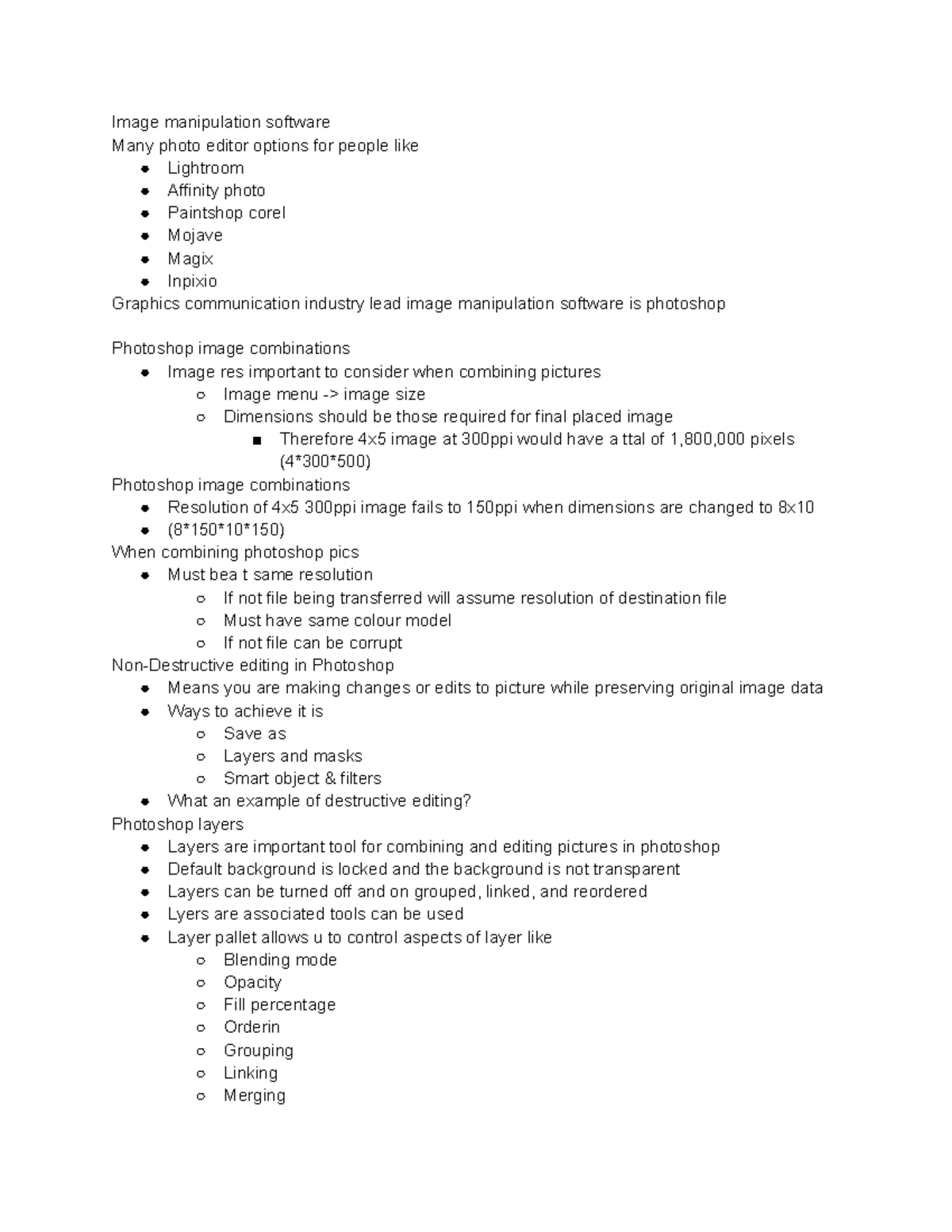 Week 3 GCM 111 - Professor is Donna Abdelrazik. Goes over image manipulation and photoshop stuff ...