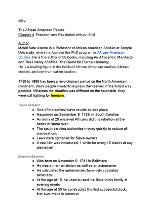 10 10 African American Culture - Long Historical Memory - Asa G ...