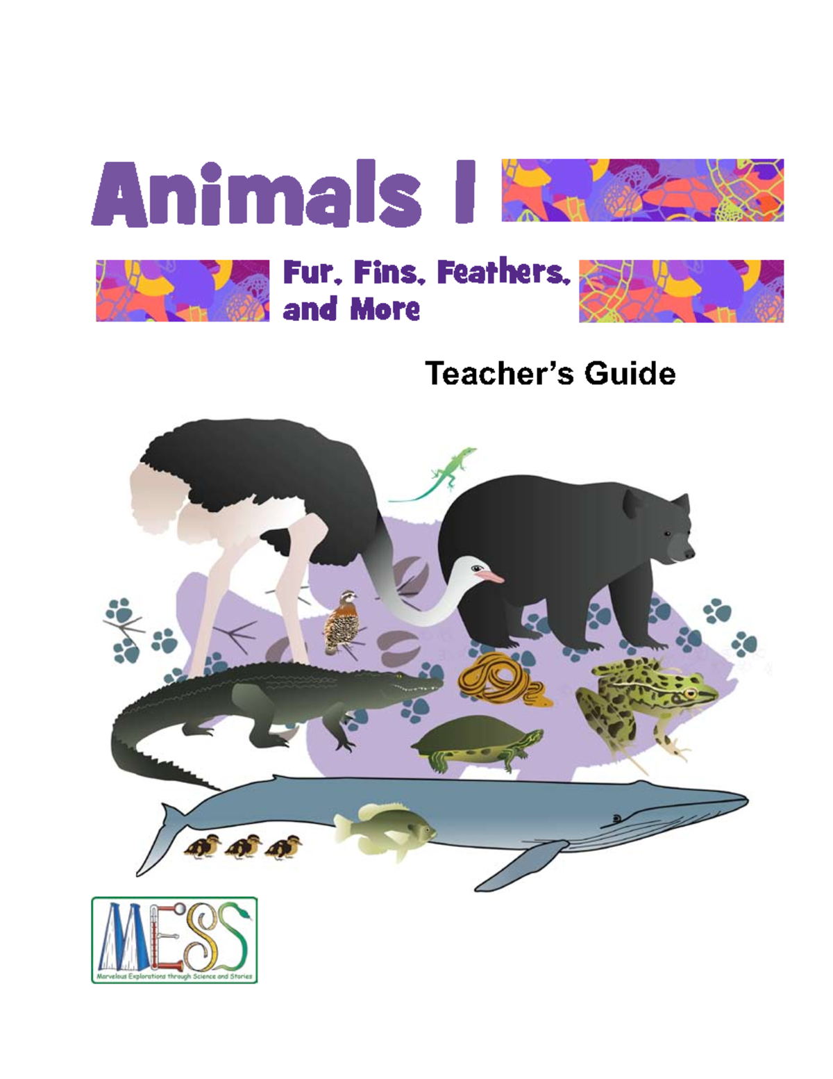 MESS-Animals 1-Guide - Idk - Teacher’s Guide Animals 1 Fur, Fins ...