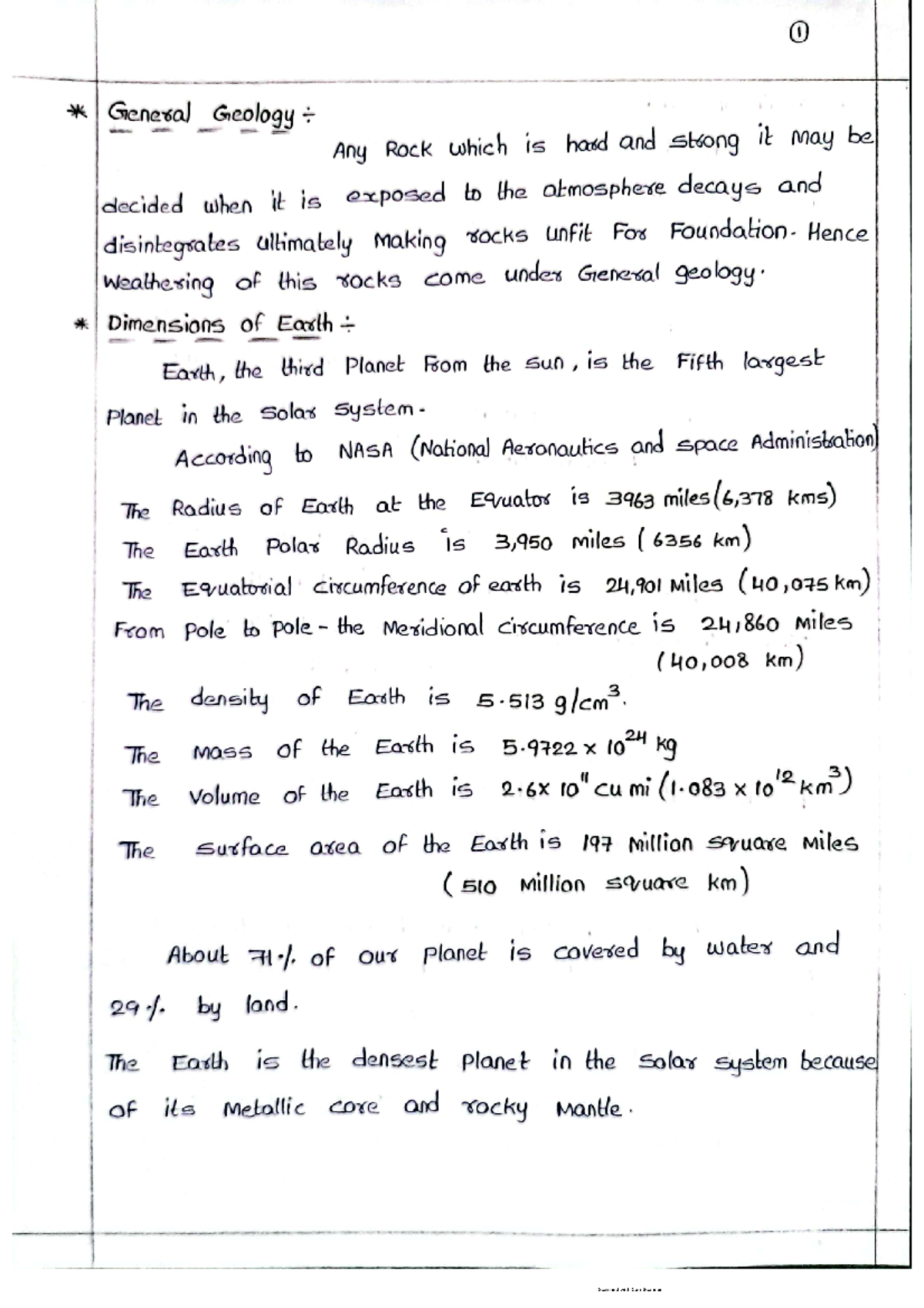 GG - 1st unit - Civil Engineering - Studocu