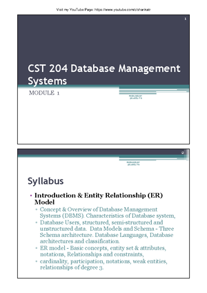 Wriiten notes - Written note - Introduction To Rdbms And Sql - Studocu