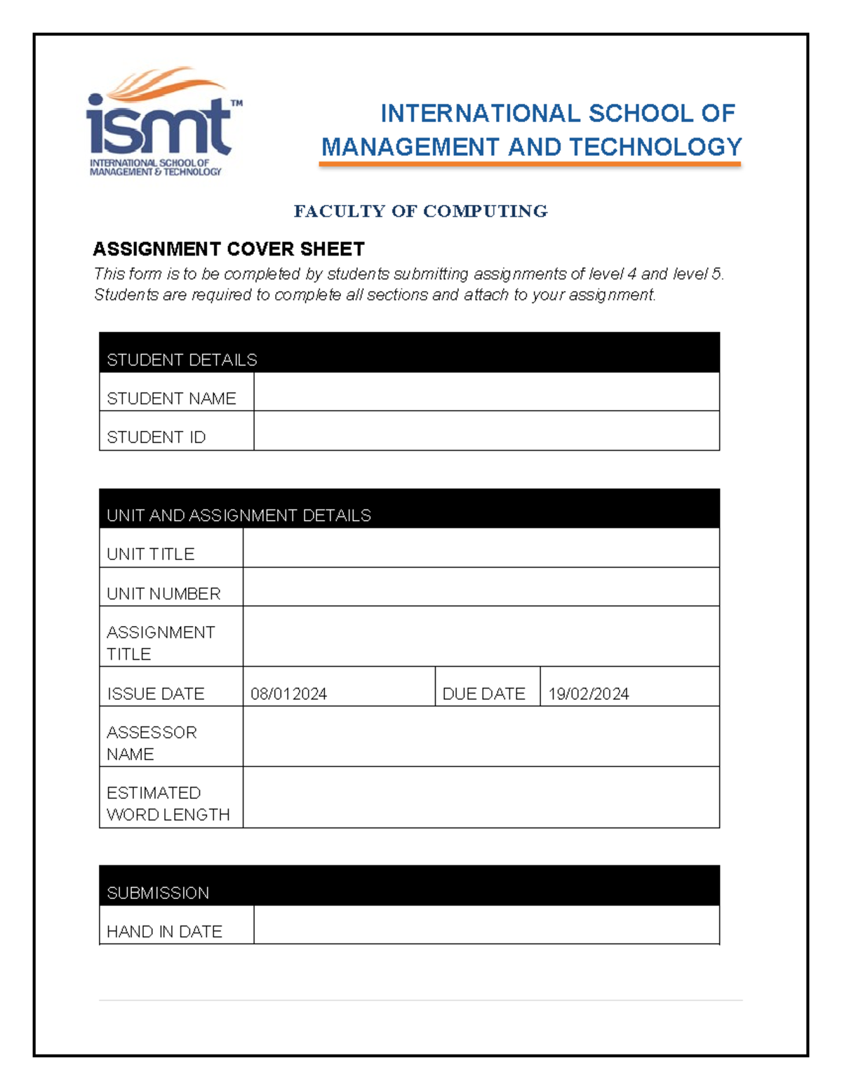 DBMS 1st Sem - Assignment of data base - INTERNATIONAL SCHOOL OF ...