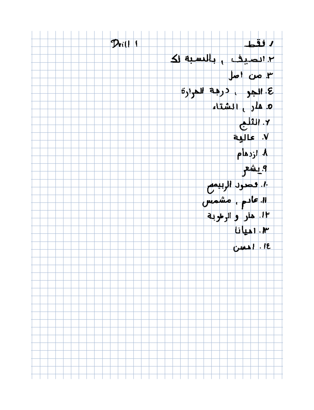 Al Kitaab Unit 5 Homework - ARAB 120 - University of Kansas - Studocu