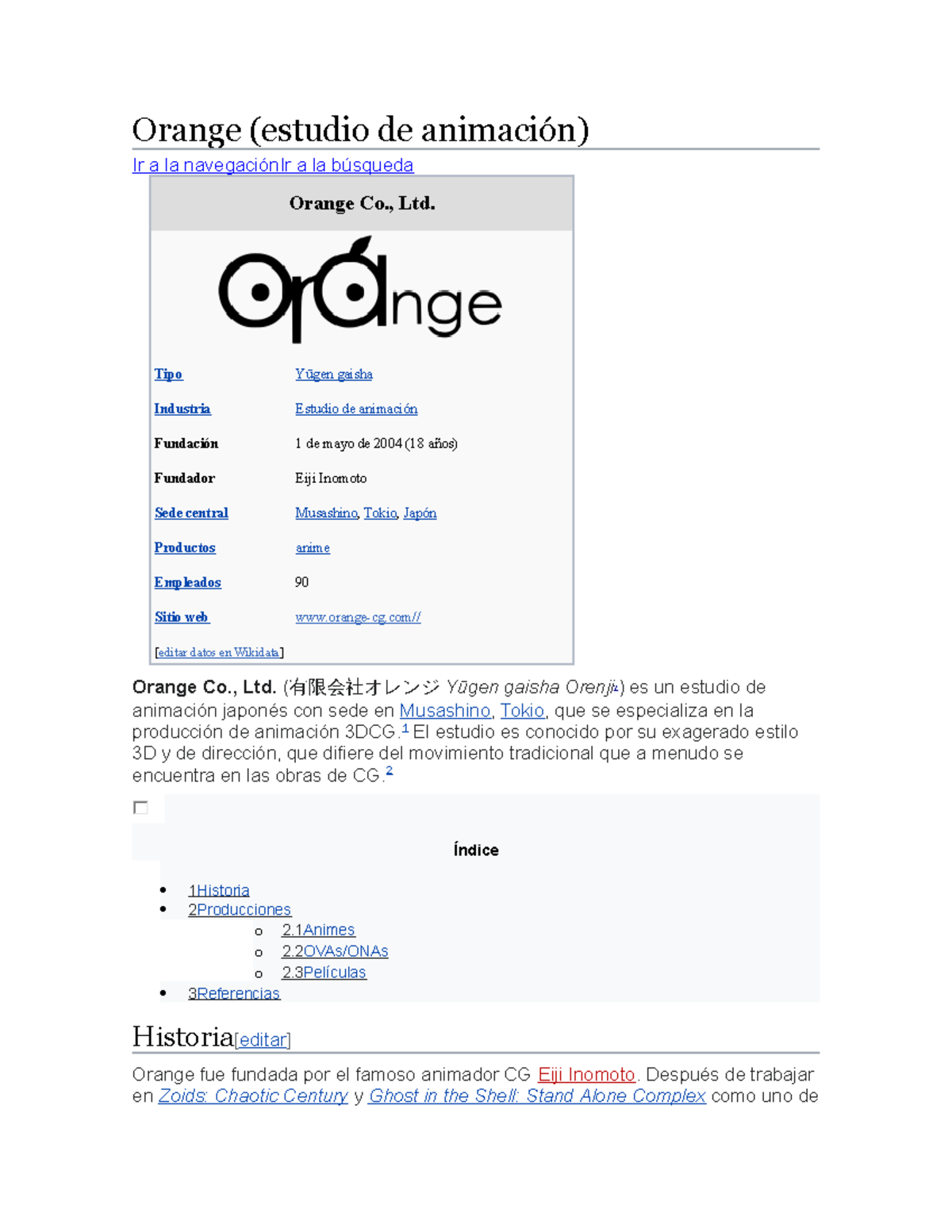 Orange - studio anime - Orange (estudio de animación) Ir a la ...