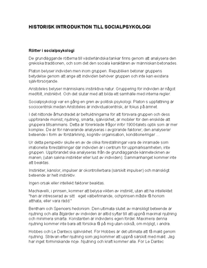 Experimentella metoder i studien av mänsklig utveckling ...