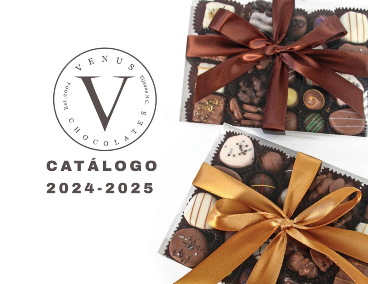 Venus Chocolate 2024-2025 - ENUS CATÁLOGO 01. Chocotreats Bombones ...