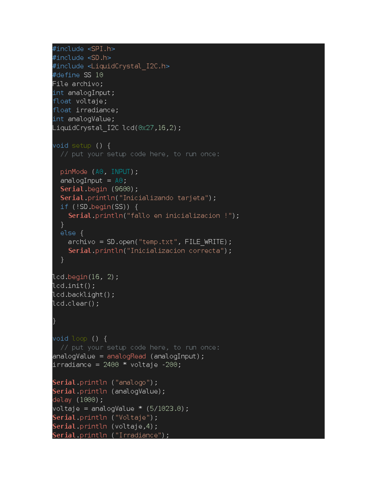 Codigo sd y lcd - #include #include #include - Studocu