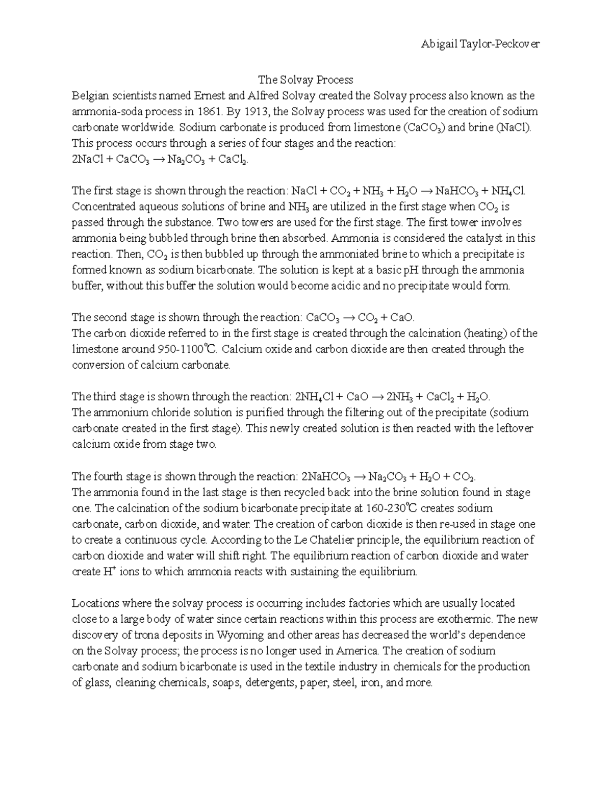 SCH4U Lesson 16b - Short intro to chemistry 12U. - Abigail Taylor ...