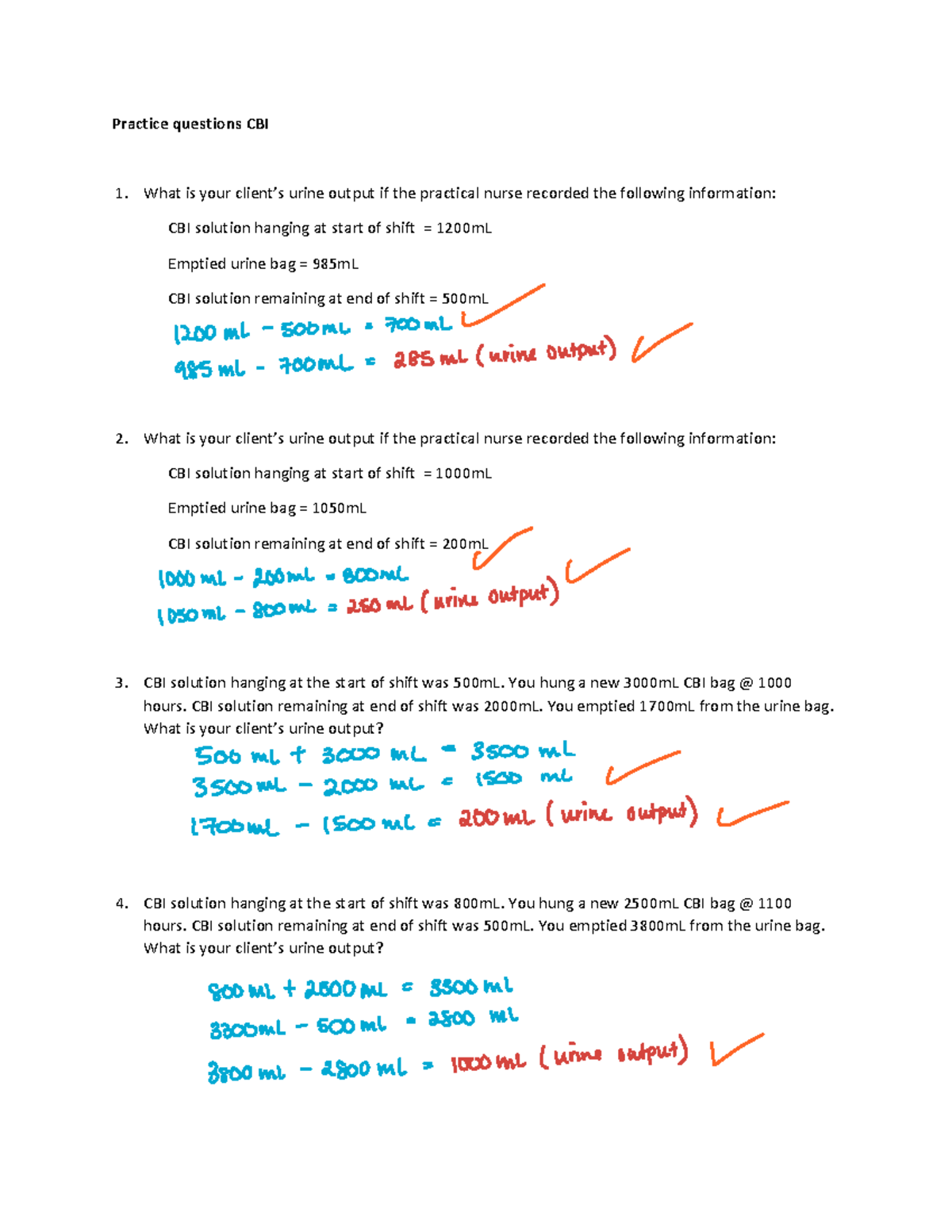 Week 10 - Practice questions CBI - Practice questions CBI - Studocu