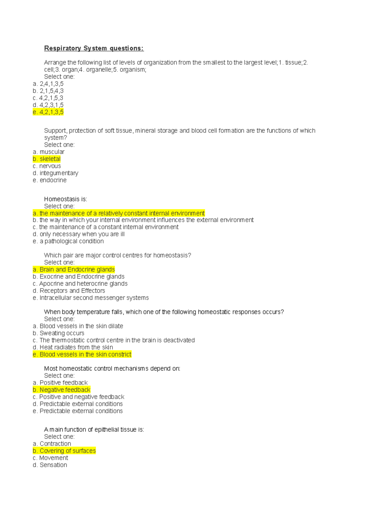 Sample/practice exam 30 October 2020, questions and answers ...