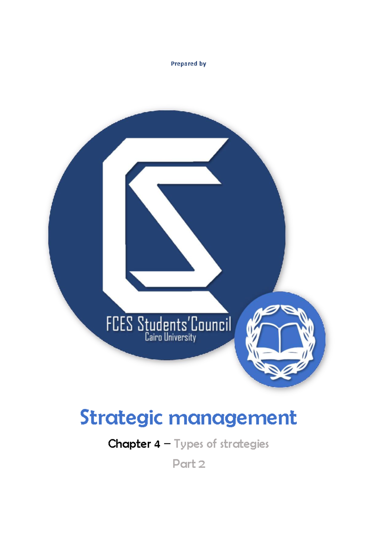 Strategic management chapter 4 part2 - Prepared by Strategic management ...