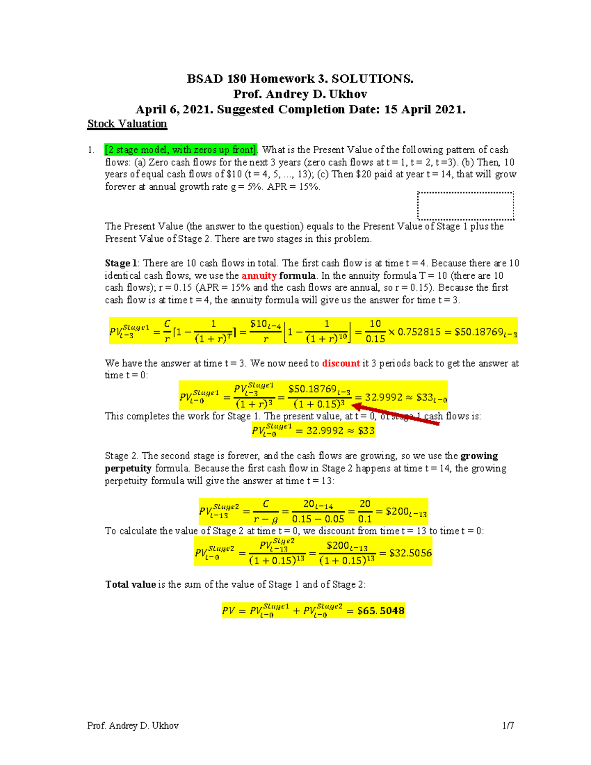 BSAD 180 homework 3 - Ukhov: with answers - BSAD 180 Homework 3 ...