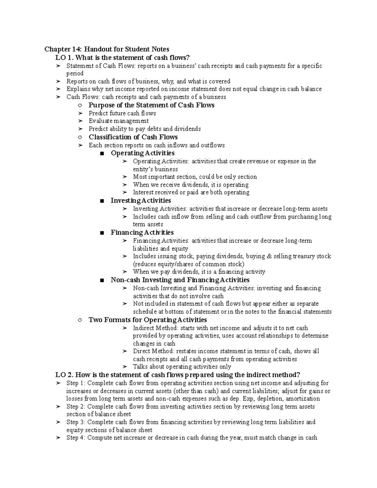 Accounting Chapter 14 Outline - Chapter 14: Handout for Student Notes ...
