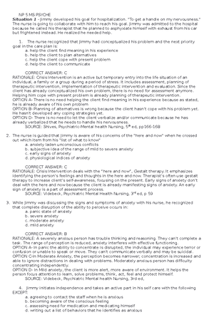 NLE Reviewer - NLE REVIEWER LAWS RELATED TO NURSING RA 6173 – Code of ...