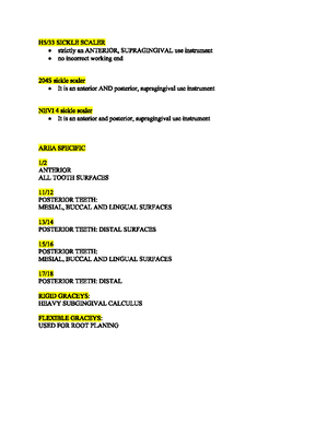 Dental Hygiene Clinic Flashcards Quizlet - Dental Hygiene Clinic Terms ...