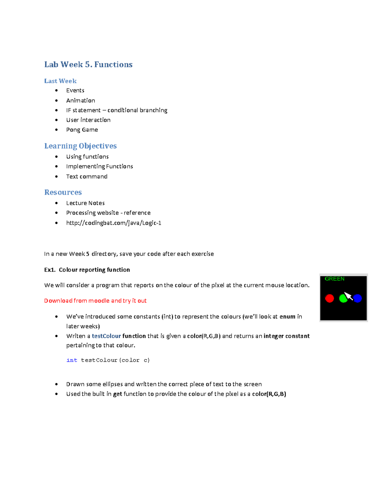 Lab wk5 functions - Week 5 lab work for unit: Programming - Warning: TT: undefined function: 32 ...
