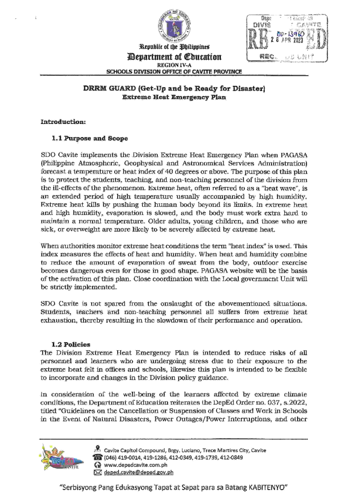 DRRM-Guard - Theoretical Foundation in nursing - Studocu